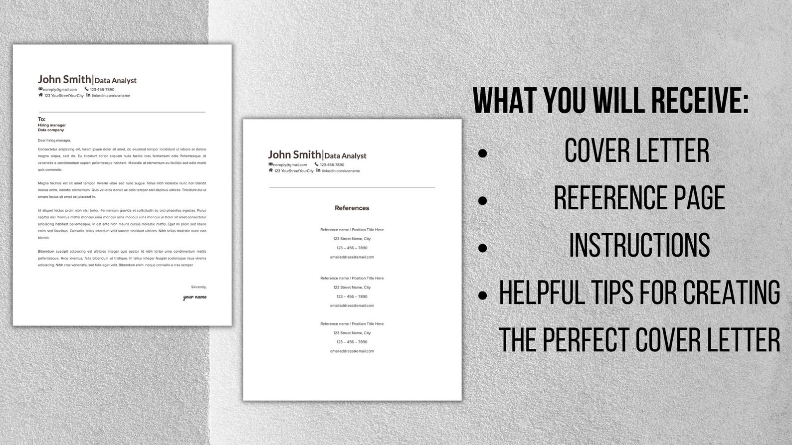 Cover Letter Template Customizable Google Docs Cover Letter, Job ...