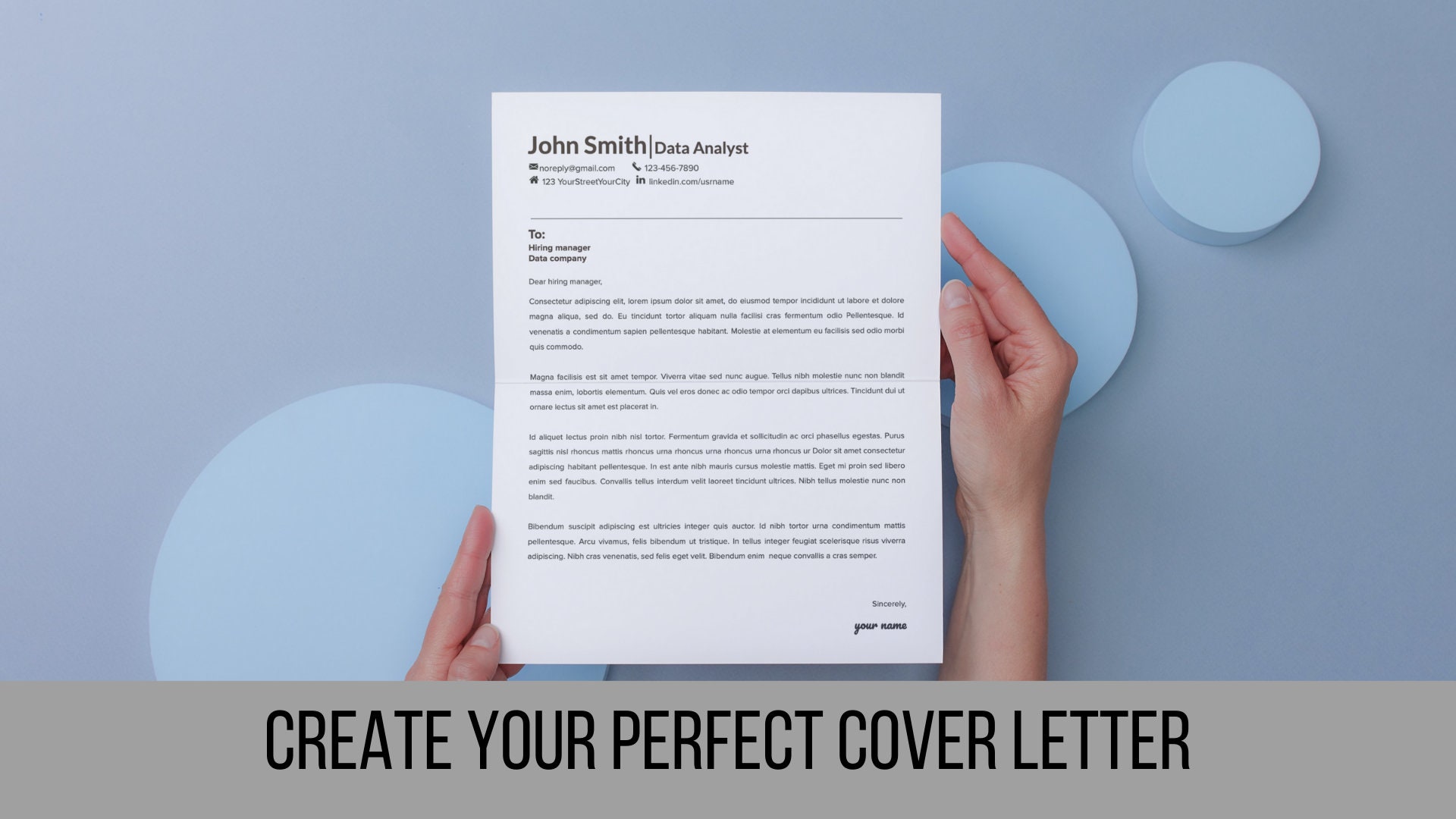 Cover Letter Template Customizable Google Docs Cover Letter, Job ...