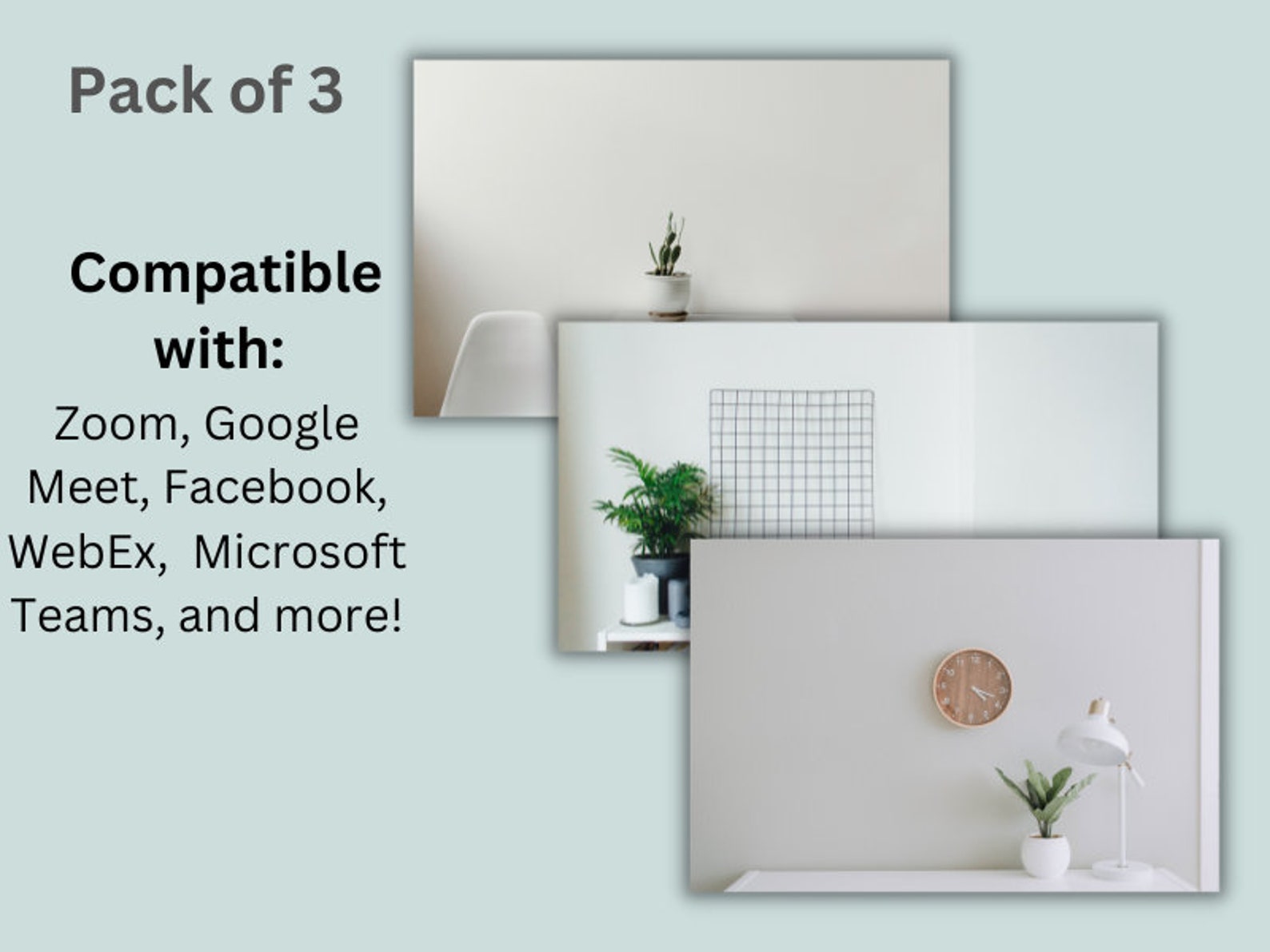 Zoom Background Office Virtual Background - Etsy