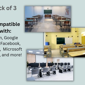 Zoom Digital Background, Classroom Background, Wallpaper Zoom ...