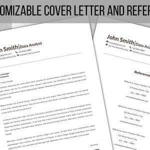 Cover Letter Template Customizable Google Docs Cover Letter, Job ...