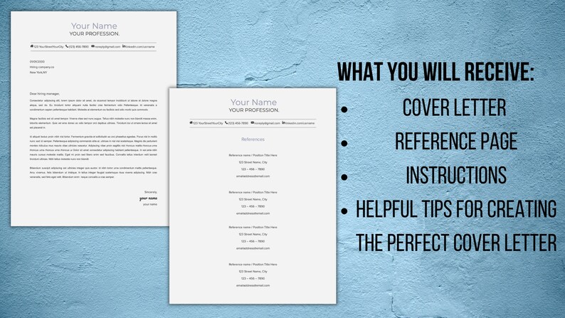 Cover Letter Template Customizable Google Docs Cover Letter, Job ...