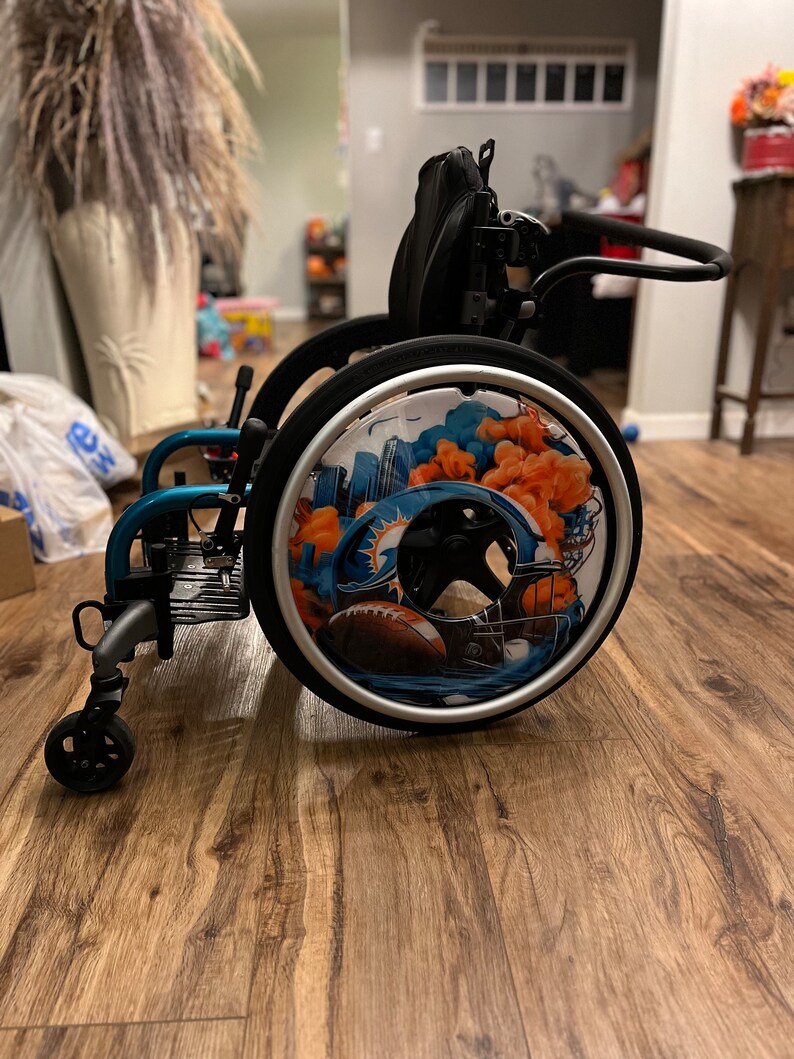 Wheel Chair Custom Spoke Guard Wrap Designs - Etsy