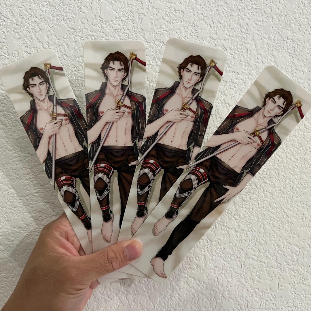 Twink Inventor Unofficial Fan Art Anime Game Bookmark Plastic Rigid ...