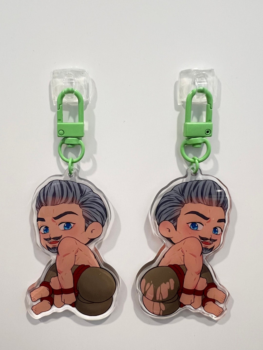 Sexy Narcissistic Wizard King Daddy Movie Character Back Unofficial Fan Art Keychain Etsy