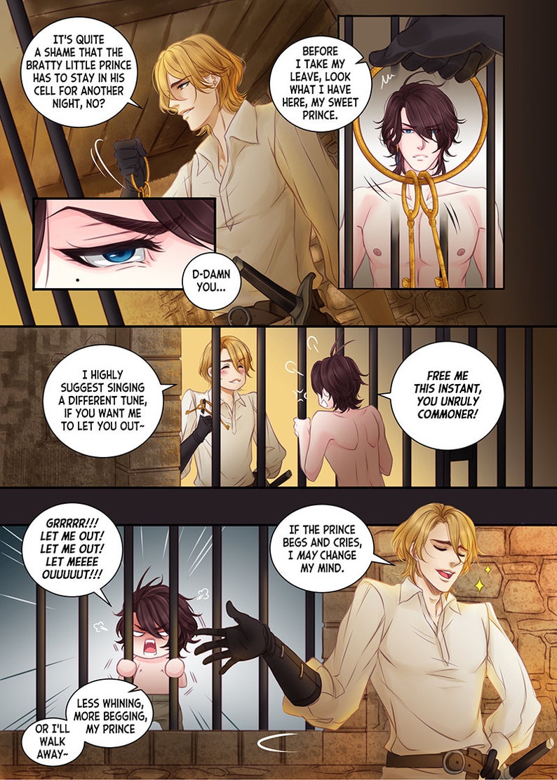 Zombie Prince ORIGINAL Yaoi Manga Webtoon Comic - Etsy