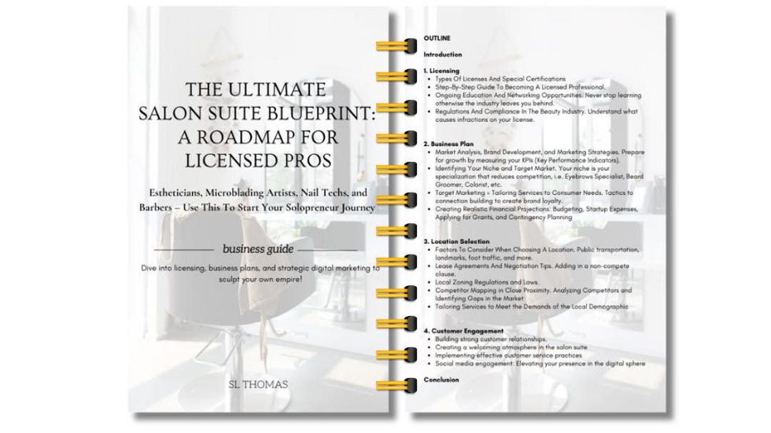 Salon Suite Blueprint - Ebook for Beauty Professionals. Estheticians ...