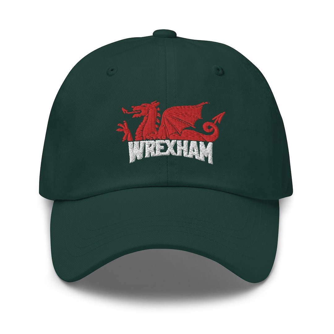 Wrexham AFC Dragon Dad Hat Embroidered Adjustable Dad Cap - Etsy