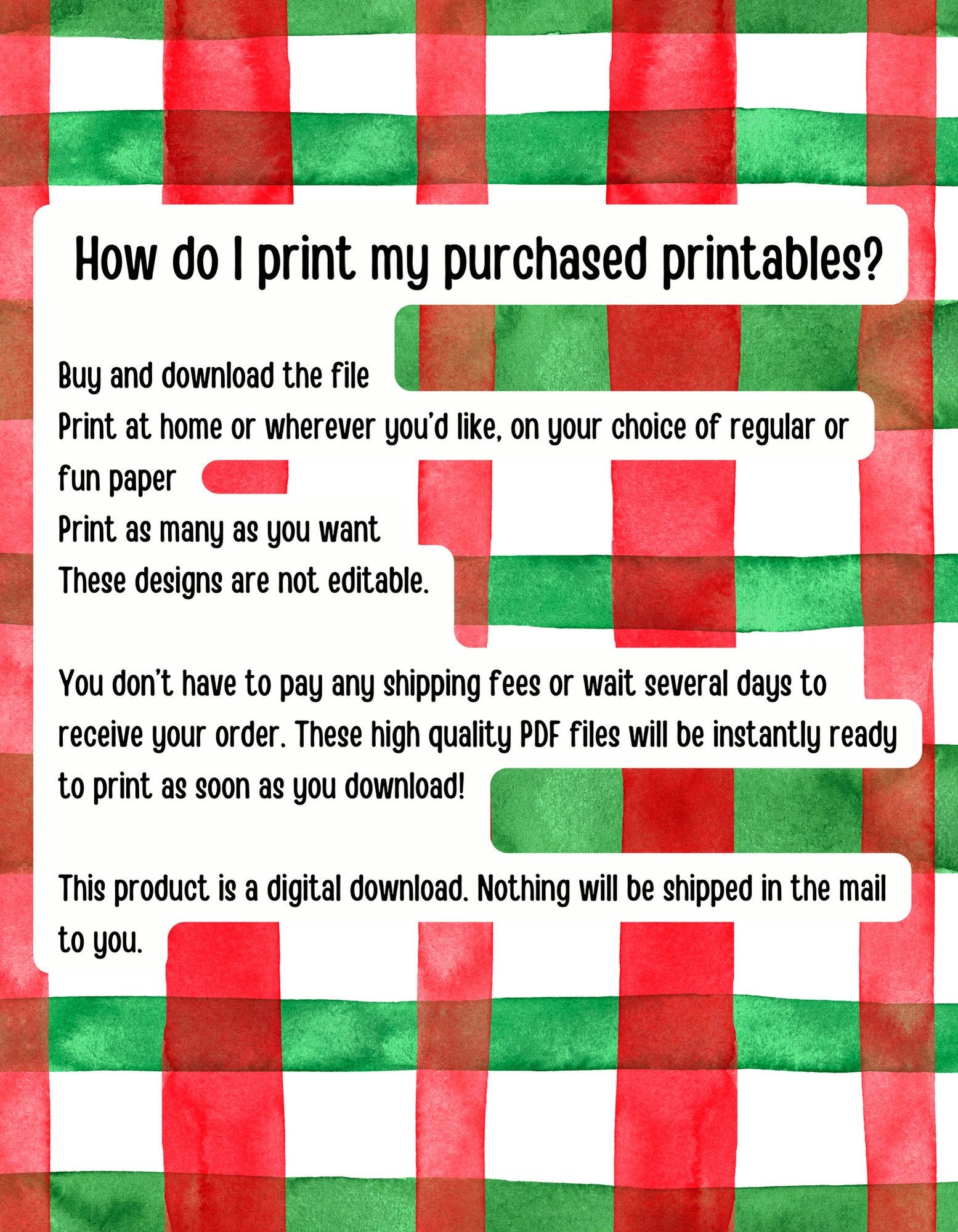 Christmas Game Party Pack- Mad Libs, Conversation Starter Cards ...