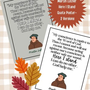 Reformation Day Party Pack- Printable Posters, Games, and More. Perfect ...