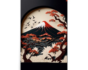 Japanese Torii Gate Shrine Poster Wall Art Shinto Gate - Etsy