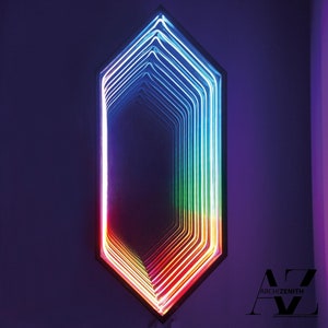 Hexagon Infinity Mirror - Stunning and Unique Home Decor - Voice ...