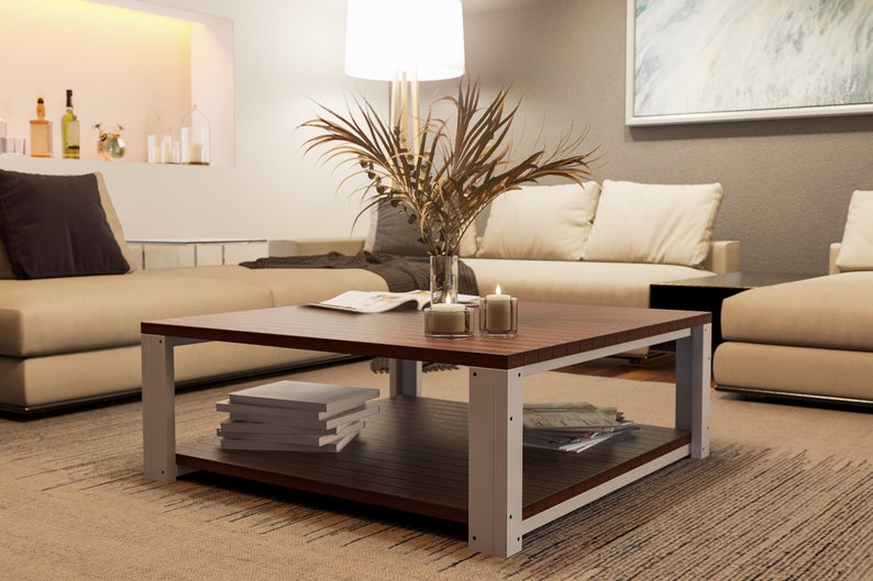 Step-by-step DIY Plan. Build Your Own Coffee Table - Etsy