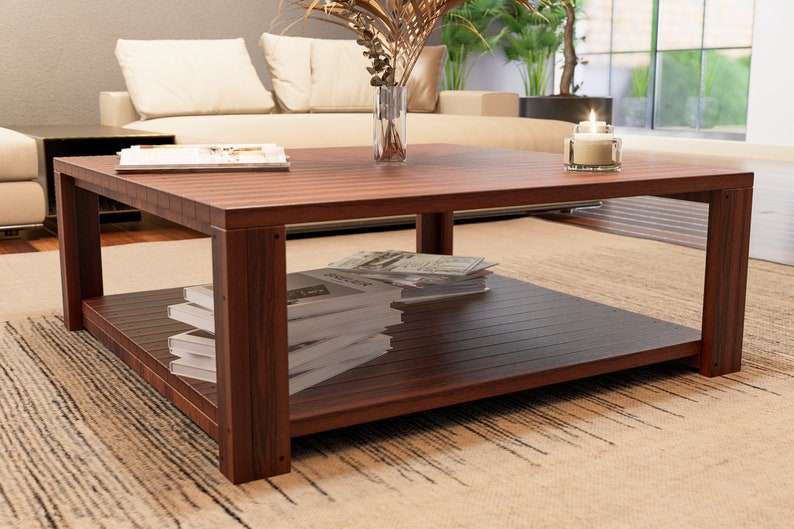 Step-by-step DIY Plan. Build Your Own Coffee Table - Etsy