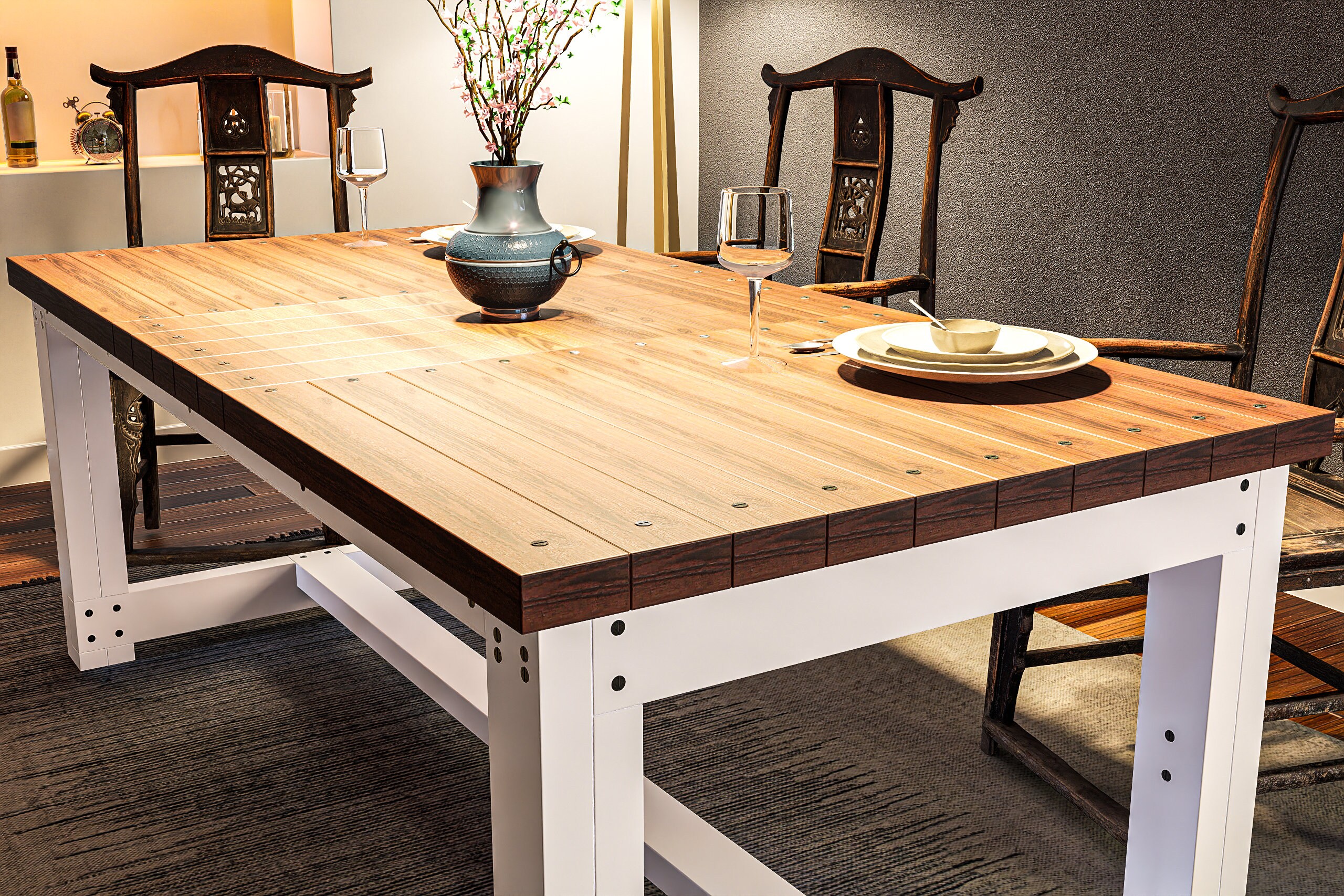 Step-by-step DIY Plan. Build Your Own Dining Table! - Etsy