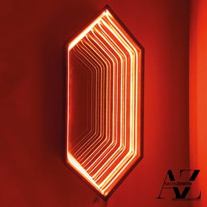 Hexagon Infinity Mirror - Stunning and Unique Home Decor - Voice ...