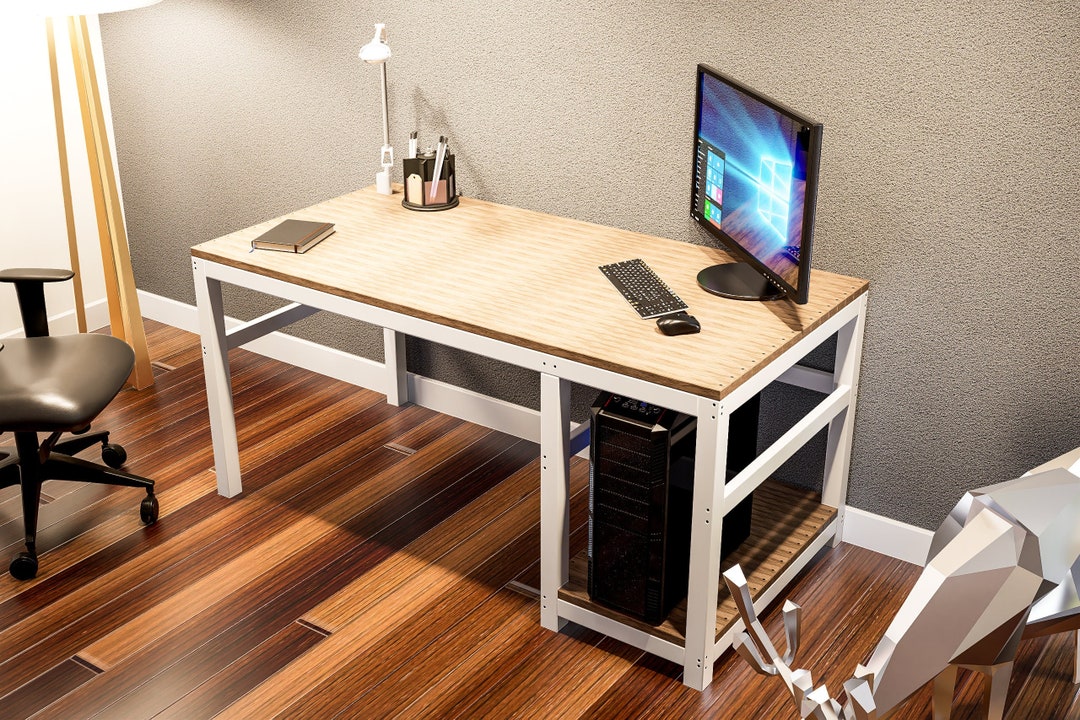 DIY PDF Desk Construction Plans - Etsy