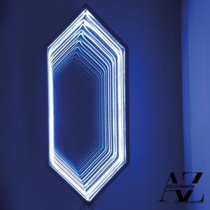 Hexagon Infinity Mirror - Stunning and Unique Home Decor - Voice ...