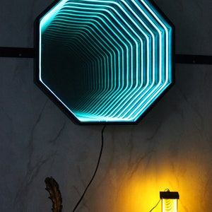 Wall Portal Infinity Mirror Lighting Decorative - Etsy
