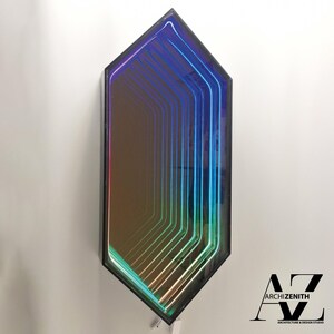 Hexagon Infinity Mirror - Stunning and Unique Home Decor - Voice ...