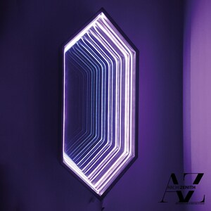 Hexagon Infinity Mirror - Stunning and Unique Home Decor - Voice ...