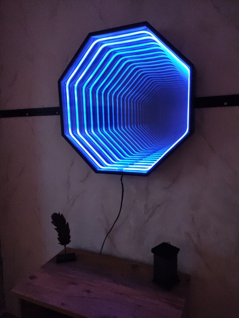Wall Portal Infinity Mirror Lighting Decorative - Etsy