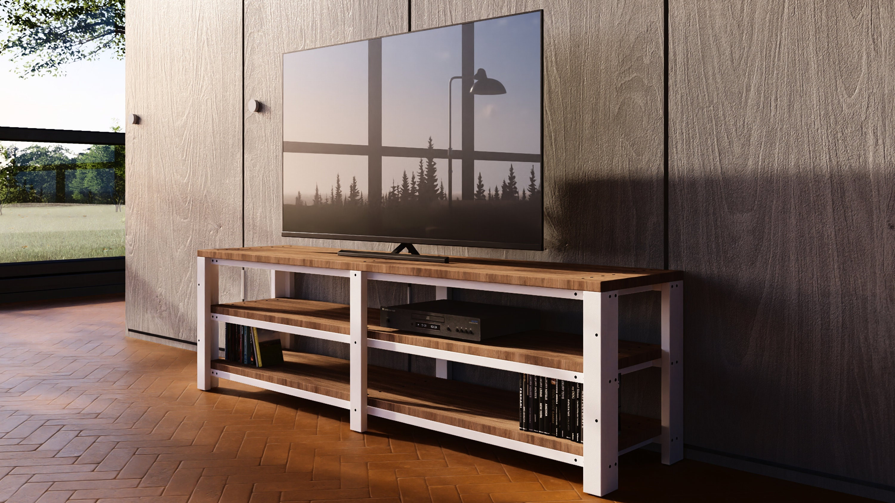 Tv stand Etsy