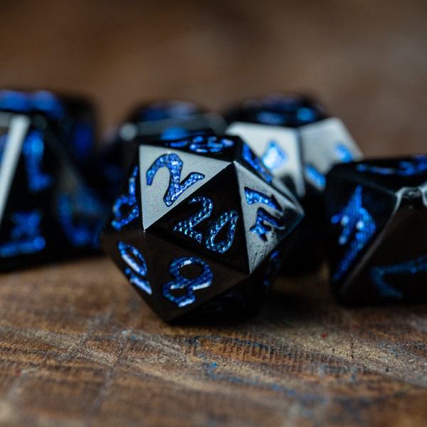 Black Dice Set - Etsy