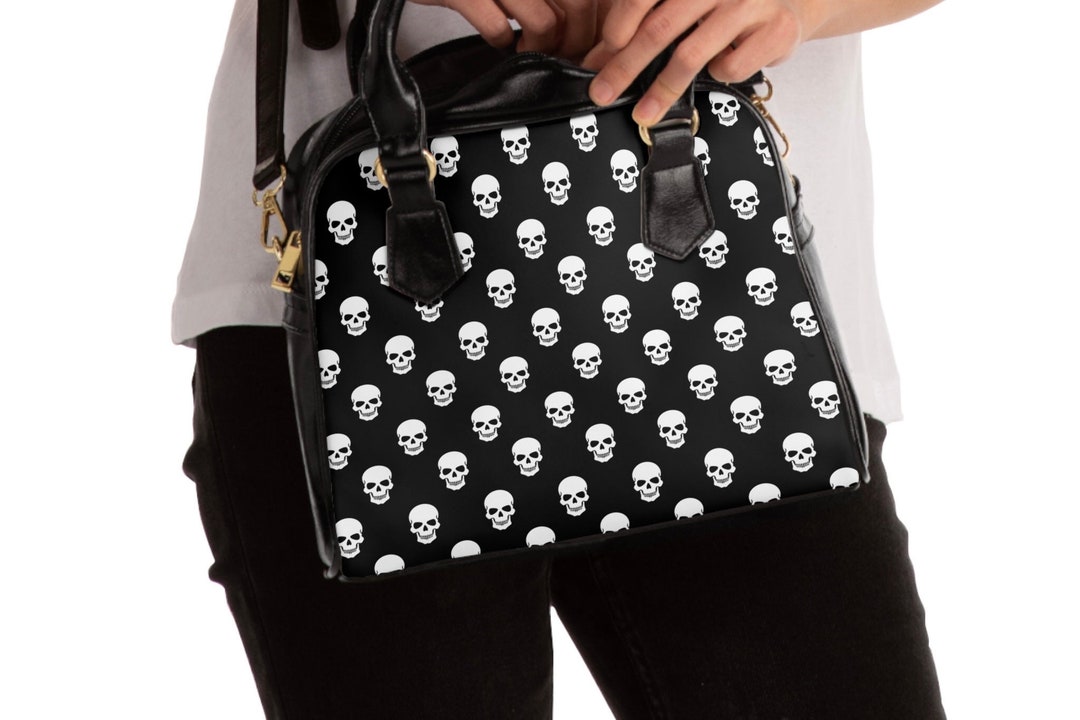 Skull Skeleton Goth Gothic Shoulder Handbag Crossbody Bag Skull Lover ...