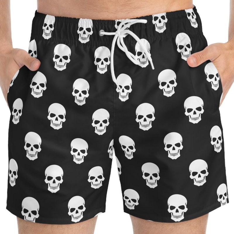 Skull Shorts for Men - Etsy