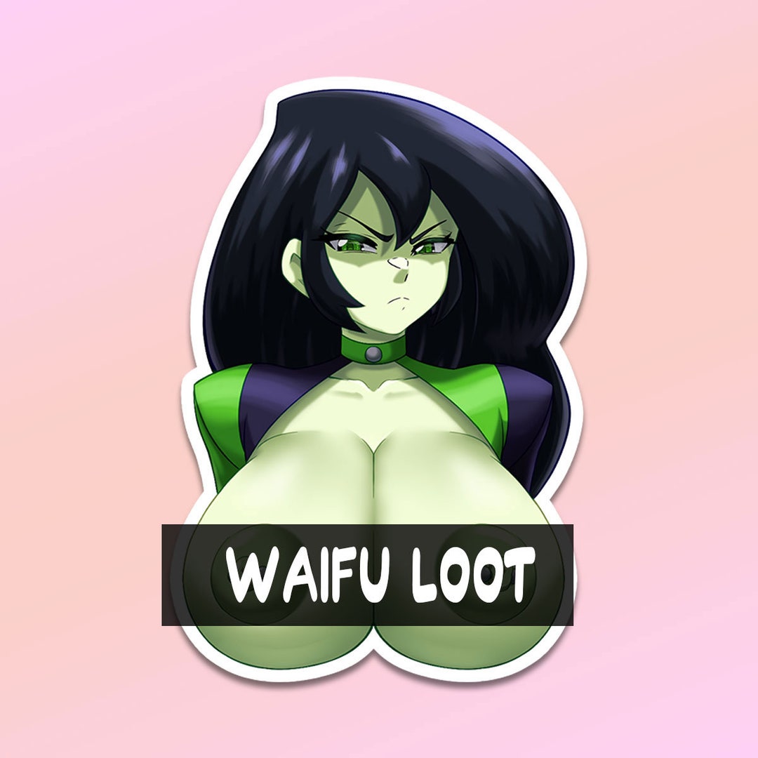 Waifu Sticker Waifu Stickers Lewd Stickers Ecchi Stickers Nsfw