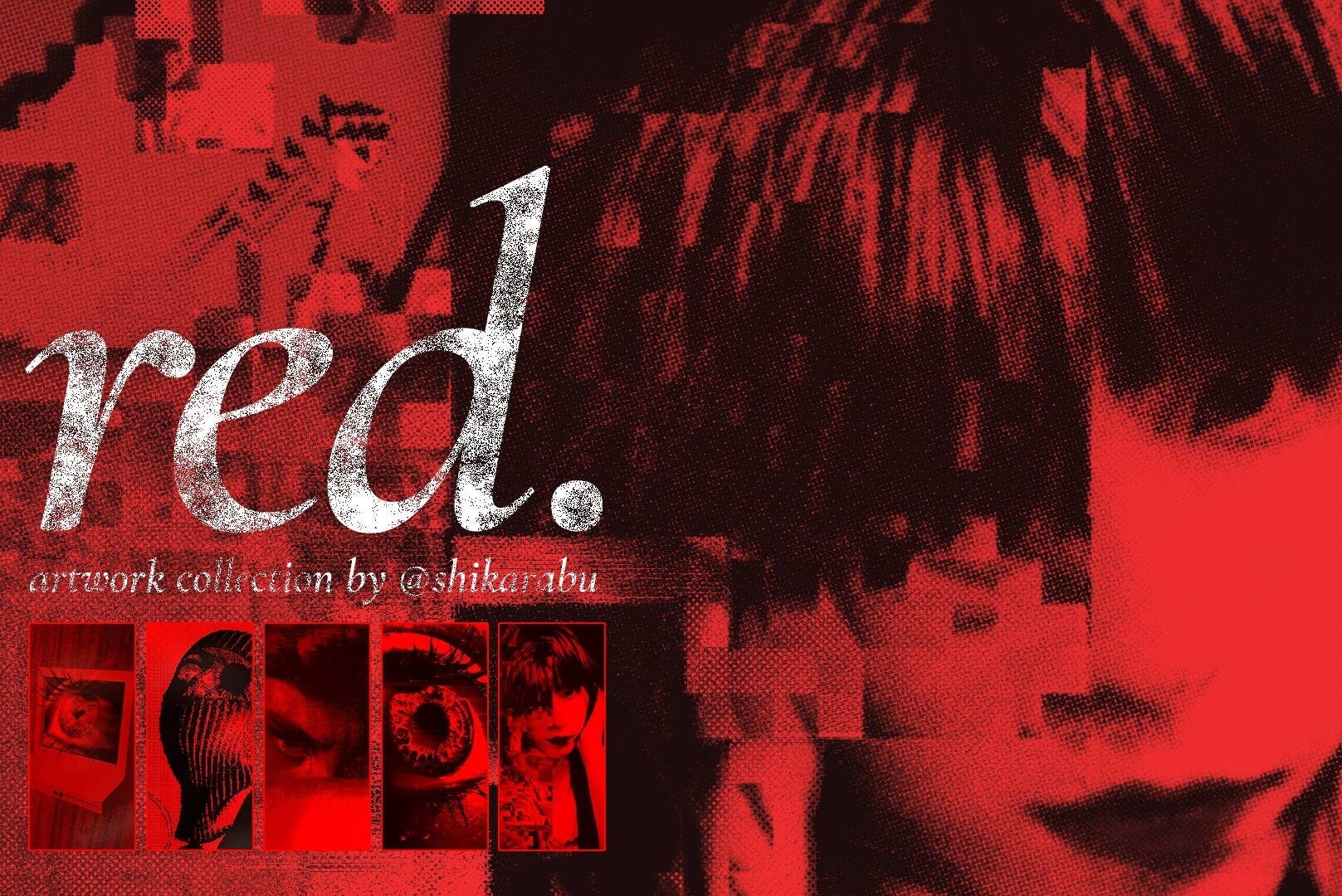 Red. Phone Wallpapers by @shikarabu - Unique Wall Art, Digital Art ...