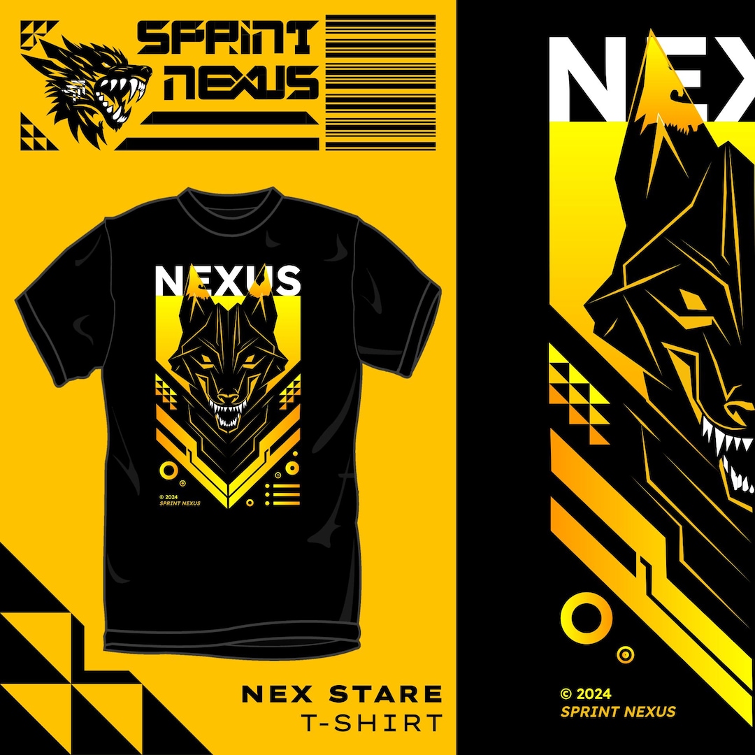NEX STARE T-shirt | Sprint Nexus Merchandise RISE Release | Furry ...