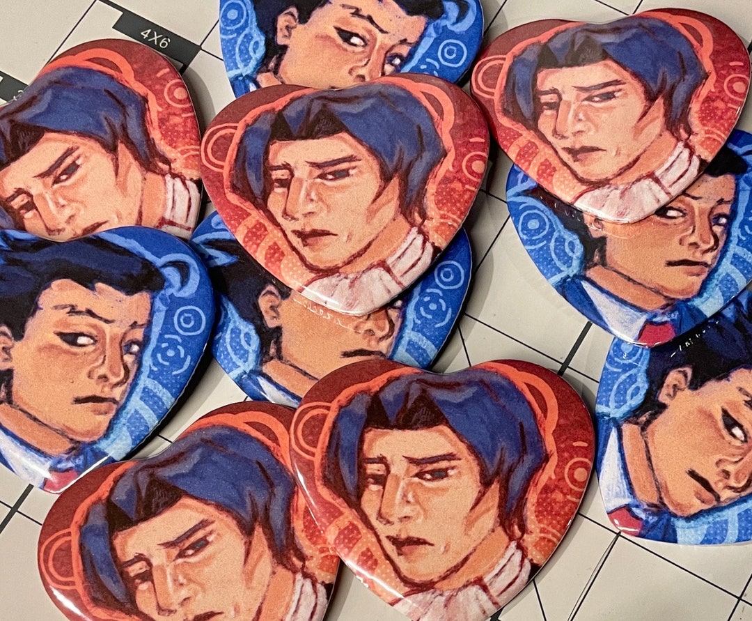 Ace Attorney Miles Edgeworth Phoenix Wright Narumitsu Wrightworth Heart ...