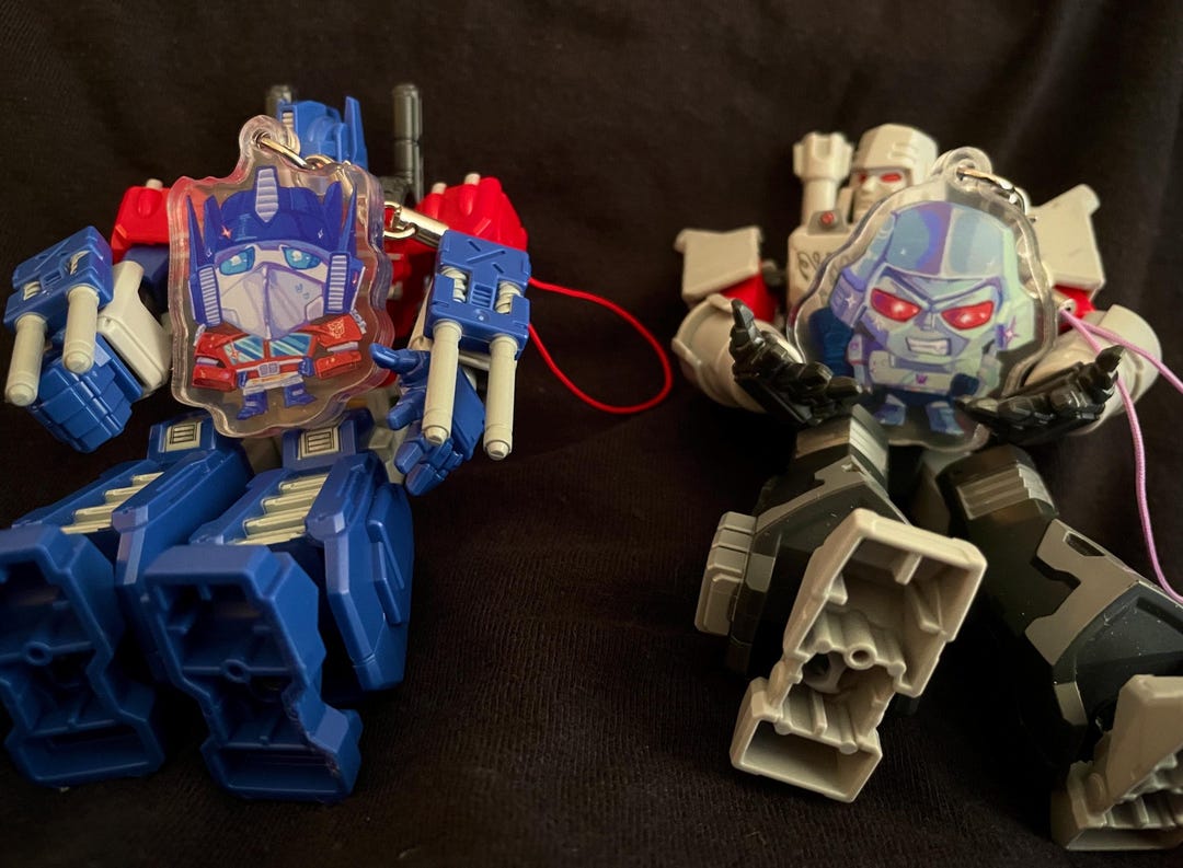 Transformers Megatron Optimus Prime Acrylic Charms - Etsy
