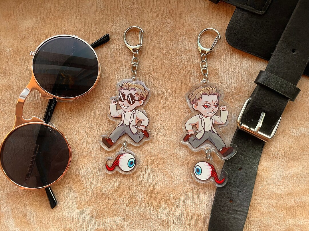 Sandman the Corinthian Acrylic Keychain + Charm (read Desc.) - Etsy