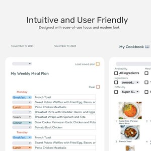 Ultimate Weekly Meal Planner - Inventory Tracker, Automated Grocery ...