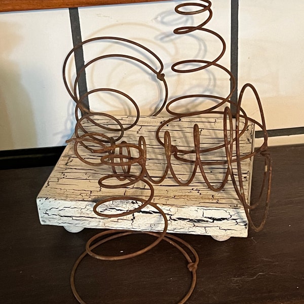 Rusty Spring - Etsy