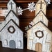 Handmade Wood Church, Rustic Country Church, Three Tier Crackled Wood ...