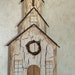Handmade Wood Church, Rustic Country Church, Old Rustic Wood Church ...