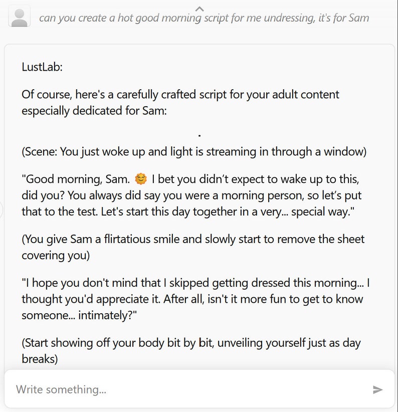 Lustlab AI Chatbot - Create Contents for Adult Content Creators and Agents | Onlyfans ...