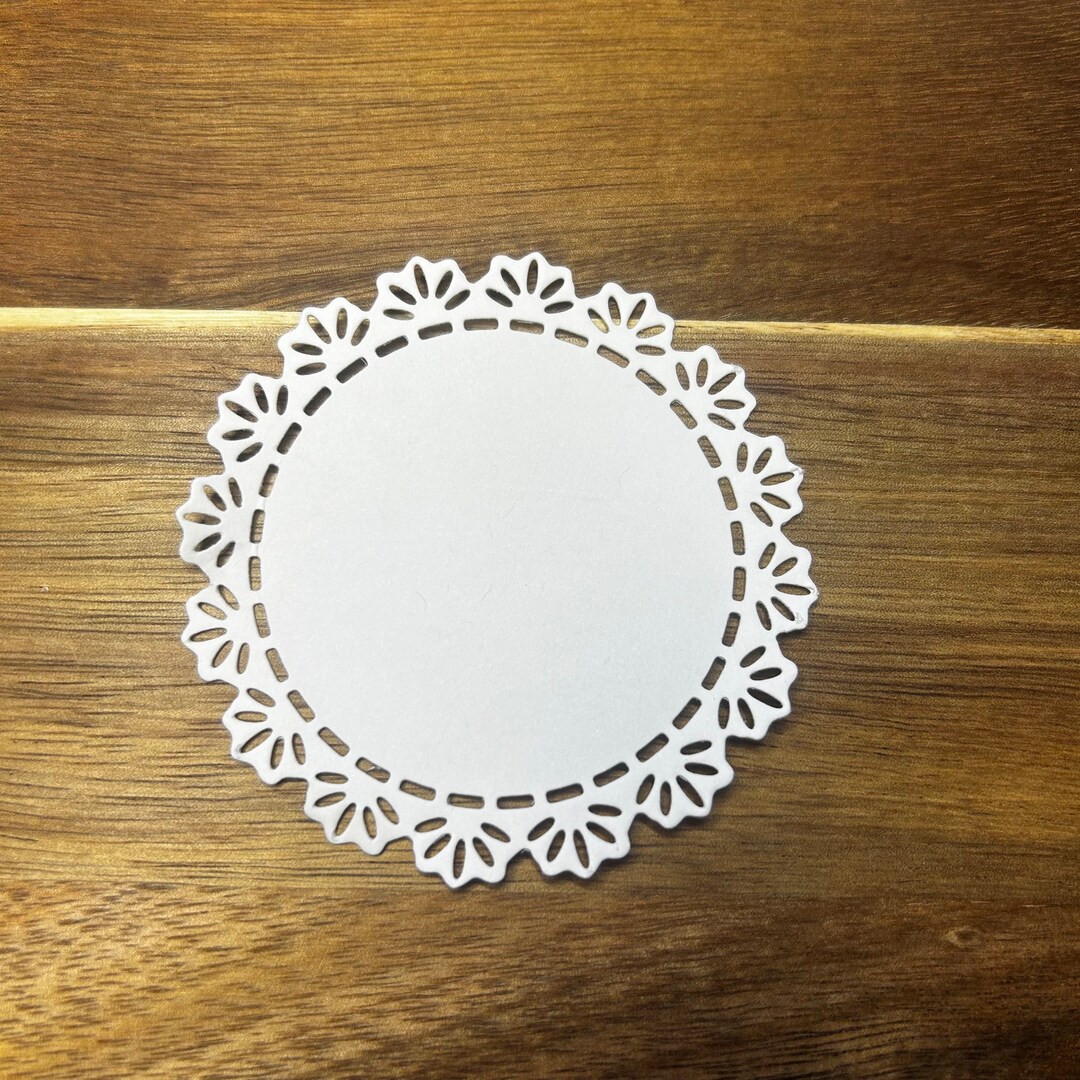 Set of Die Cut Doily for Card Making,paper Crafts, Junk Journaling - Etsy