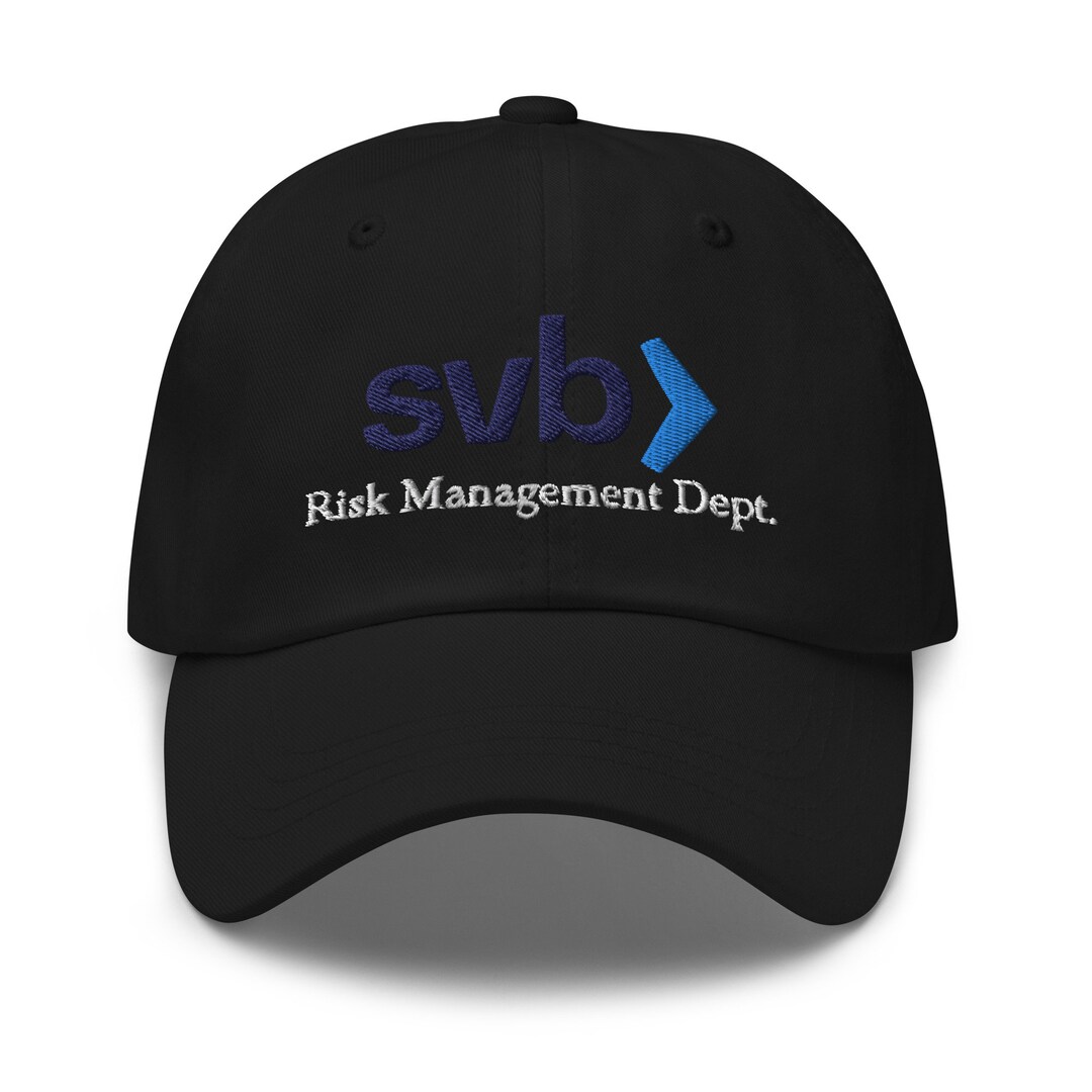 SVB Risk Management Hat (black) White | Classic Dad Hat - Etsy