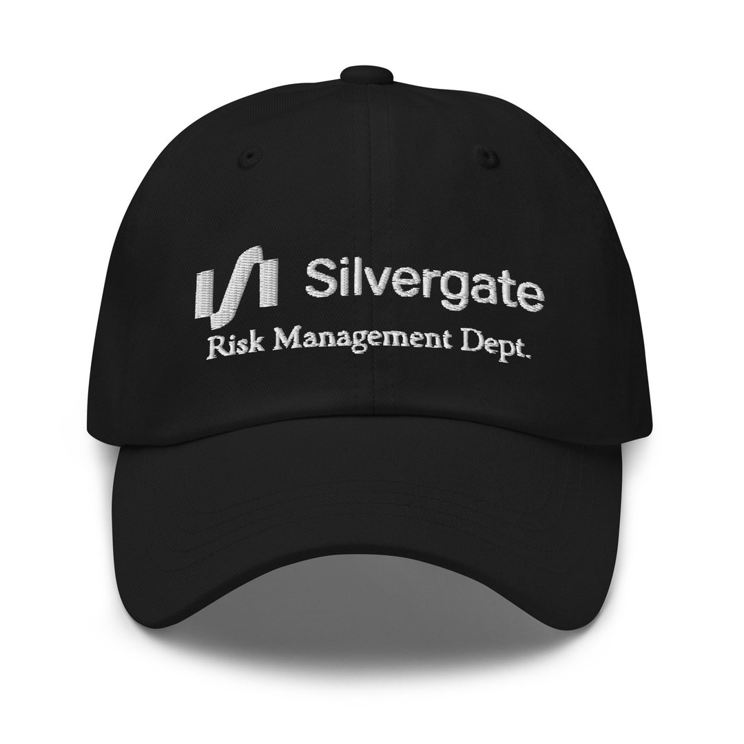Silvergate Risk Management Hat (black) White | Classic Dad Hat - Etsy