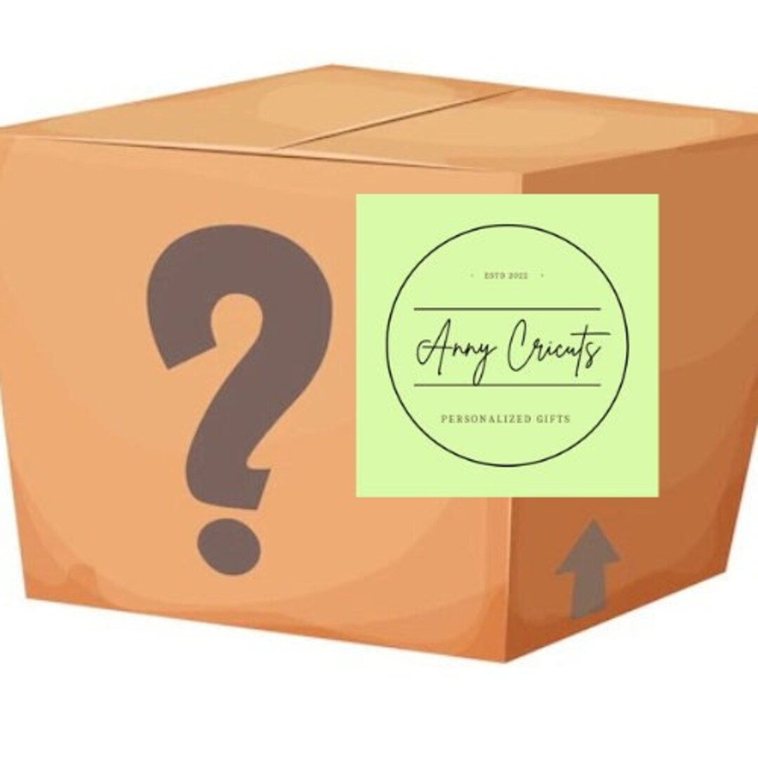 Anny Cricuts Surprise Mystery Box | Includes Custom Glass Cup + Bamboo ...