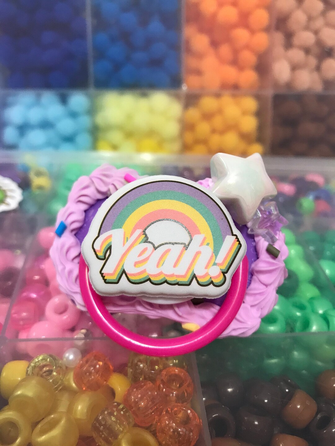 Rainbow Decoden Stuffy Pacifier Pin ABDL DDLG CGL Age Regression 18 - Etsy