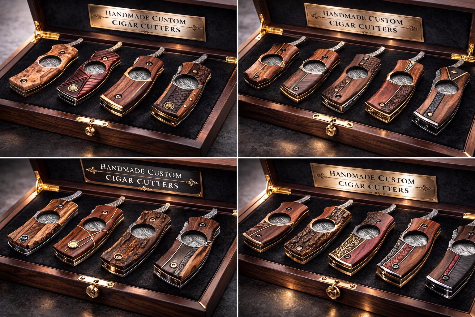 Handmade Cigar Cutter Knife Set – Personalized Groomsmen Gift - Etsy