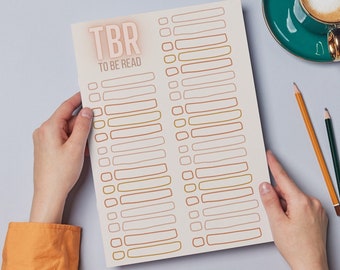 To Be Read (TBR) List - Etsy