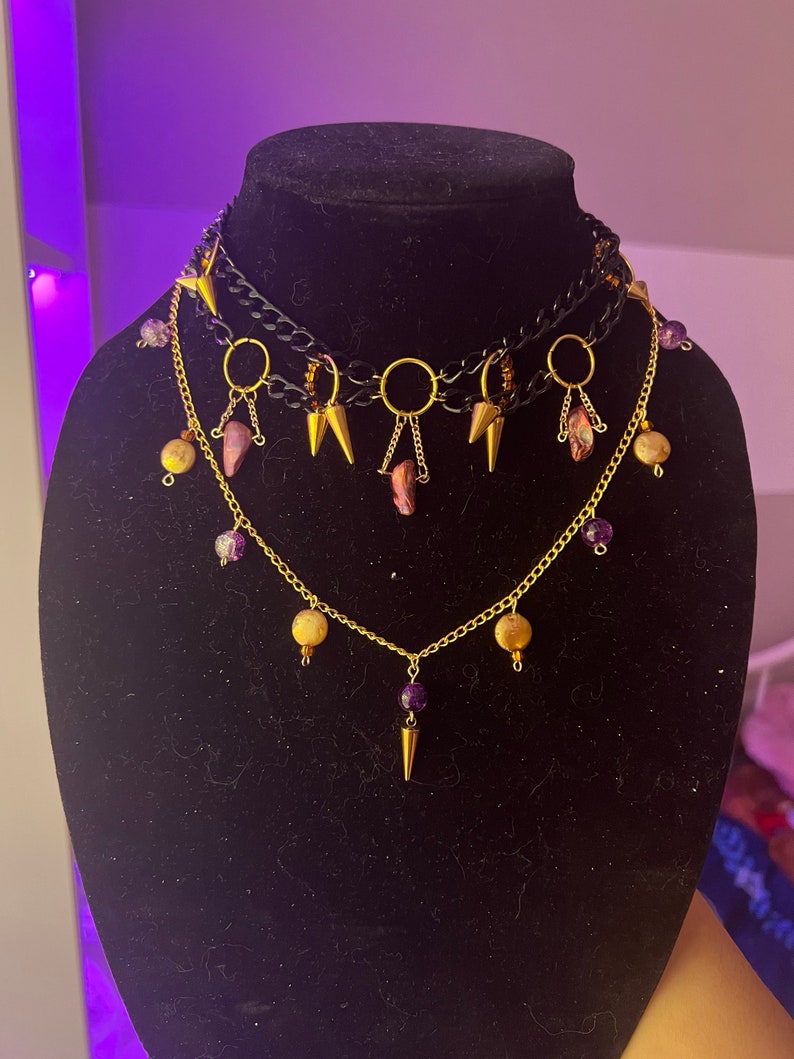 Wolf Inspired Monster Necklace - Etsy