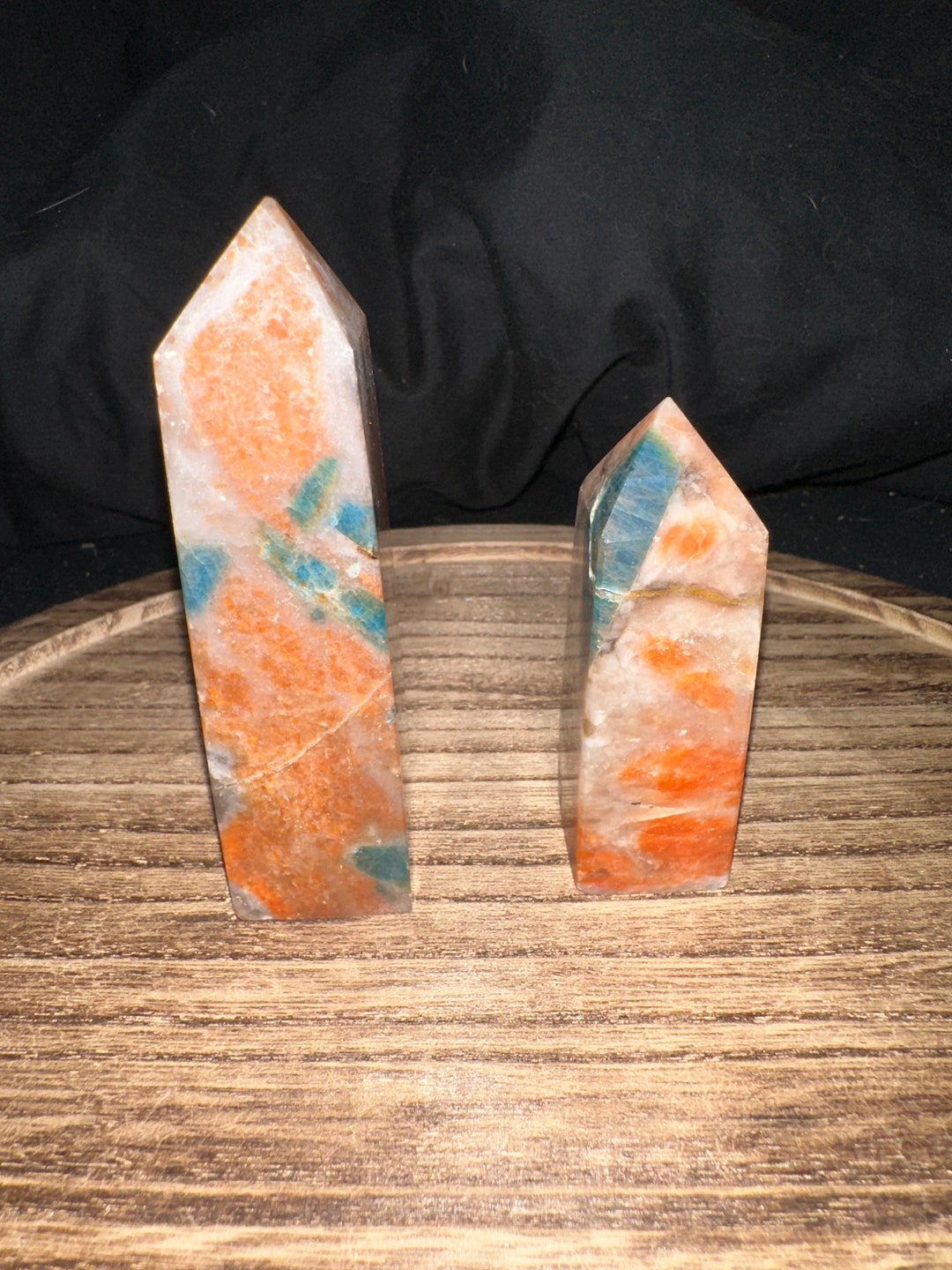 Sunstone Apatite Towers - Etsy